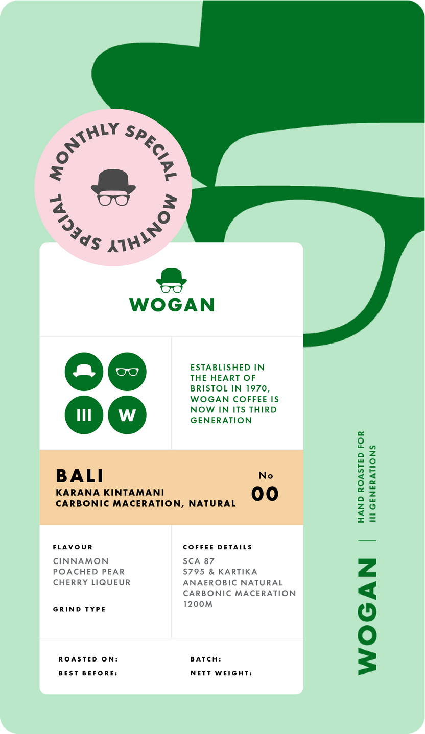 Bali Karana Kintamani, Carbonic Maceration, Natural MONTHLY SPECIAL